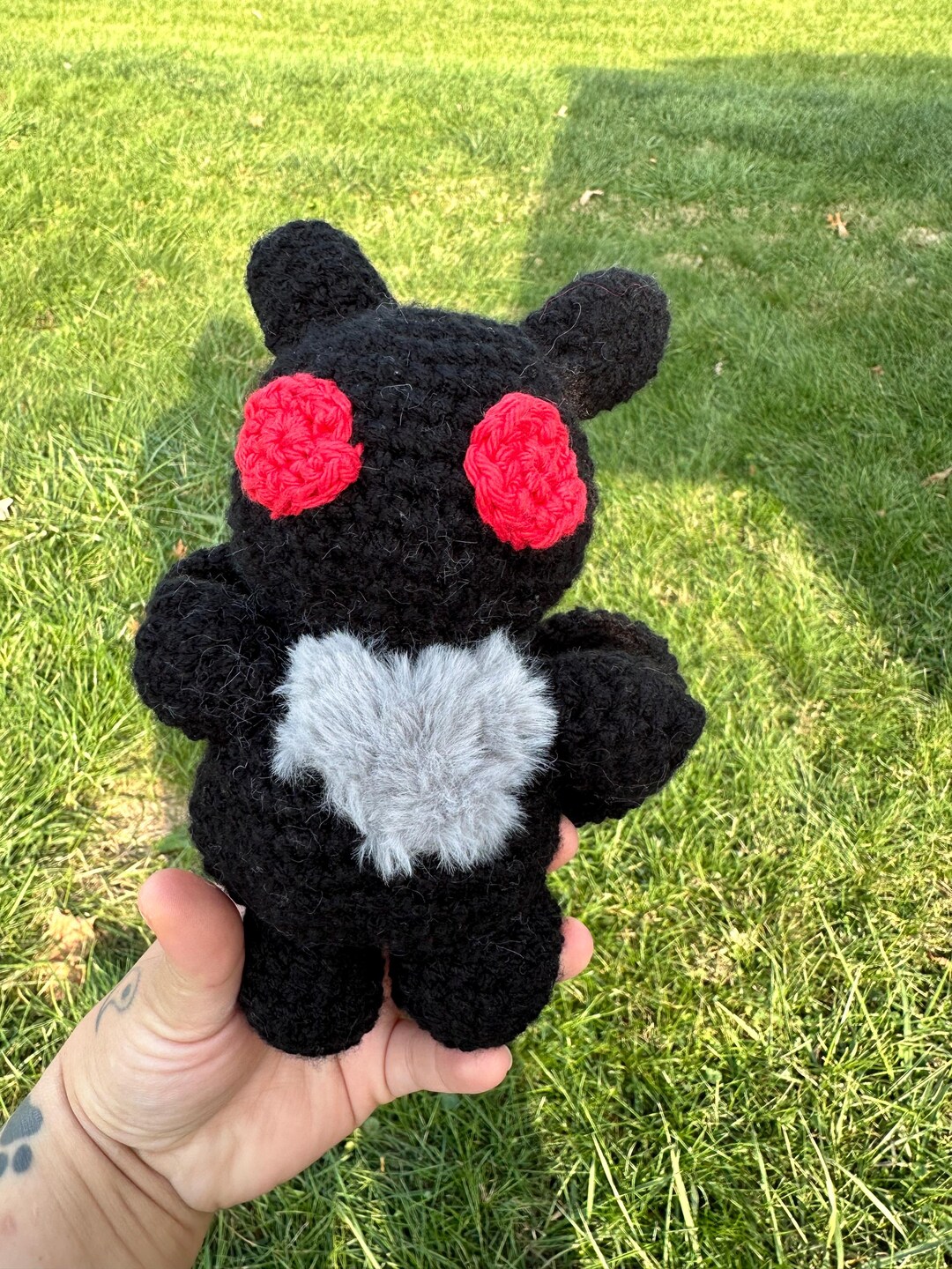 Handmade Crochet Amiguromi Mothman Cryptid Caked Up - Etsy