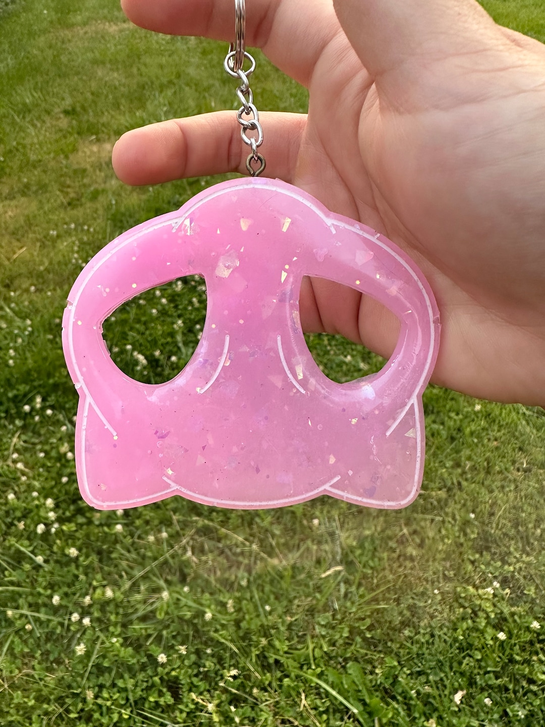 Pokémon Legendary Pokémon Mew Kawaii Keychain - Etsy UK