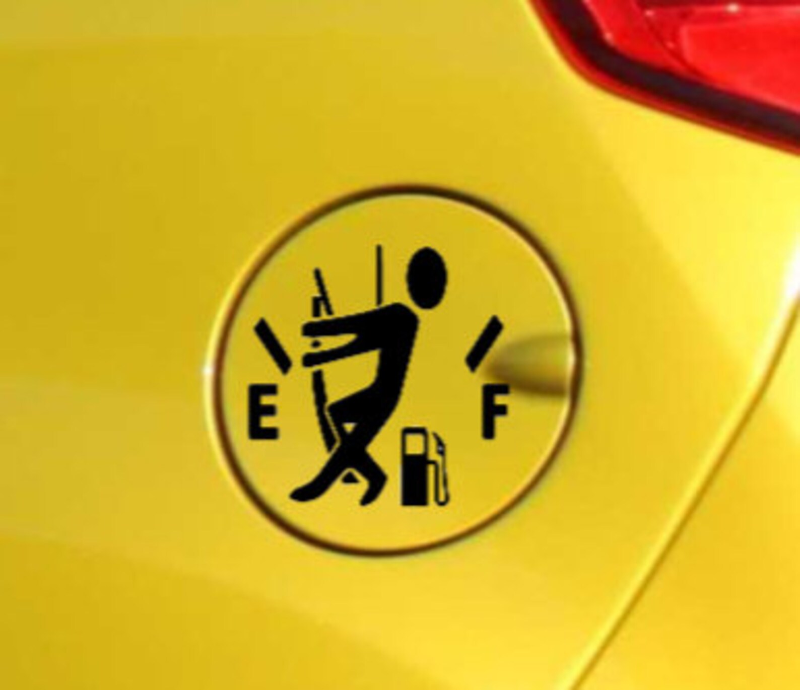 Empty Gas Decal Man - Etsy