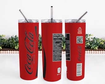 Coke Zero Sugar Tumbler Wrap - Etsy