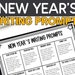 New Years 2024 Writing Prompt Choice Board, Great Activity for ...