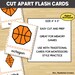 2D Geometric Shapes Flashcards, Basketball Theme, Educational Resource ...