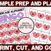 Uppercase Alphabet Bingo | Valentine Bingo | Valentine Alphabet Bingo ...