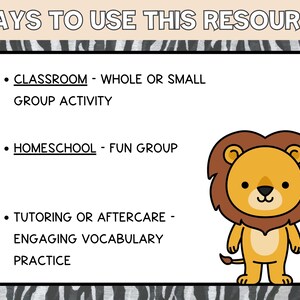 Animal Printable Bingo Game for Kids, Preschool Activity, Classroom ...