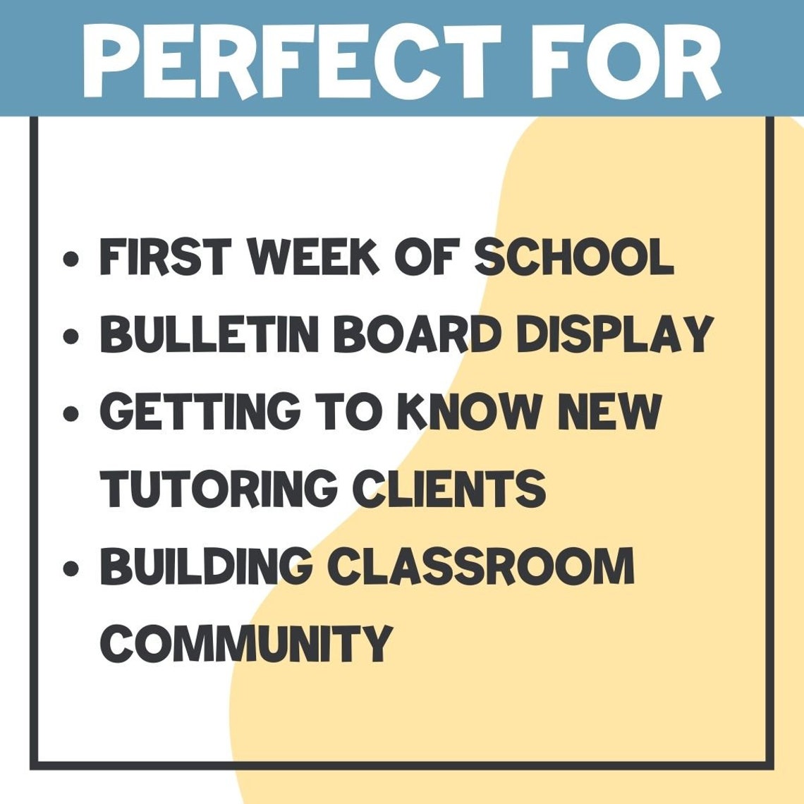 All About Me Poster, Printable First Week of School Activity, No Prep ...