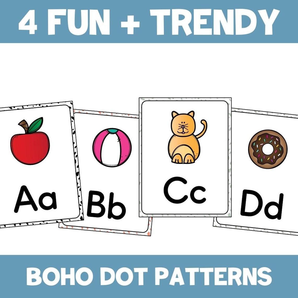 Alphabet Posters, Primary Classroom Decor, Kindergarten Letter ...