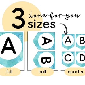 Editable Watercolor Banner, Customizable Bunting and Flags, Mix and ...