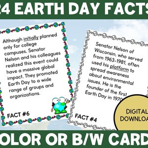 Earth Day Scavenger Hunt | Fun Facts | Classroom Activity | Homeschool ...