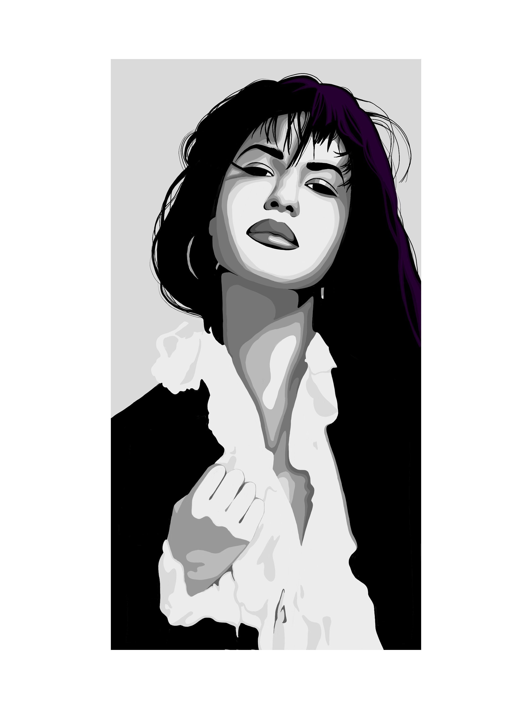 Selena Original Art Poster - Etsy