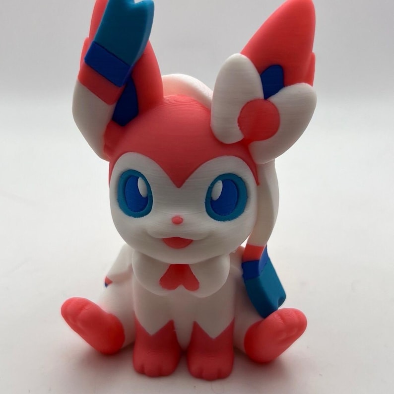 Eeveelutions Figure Model 3d Printed Statue 4 Inch - Etsy