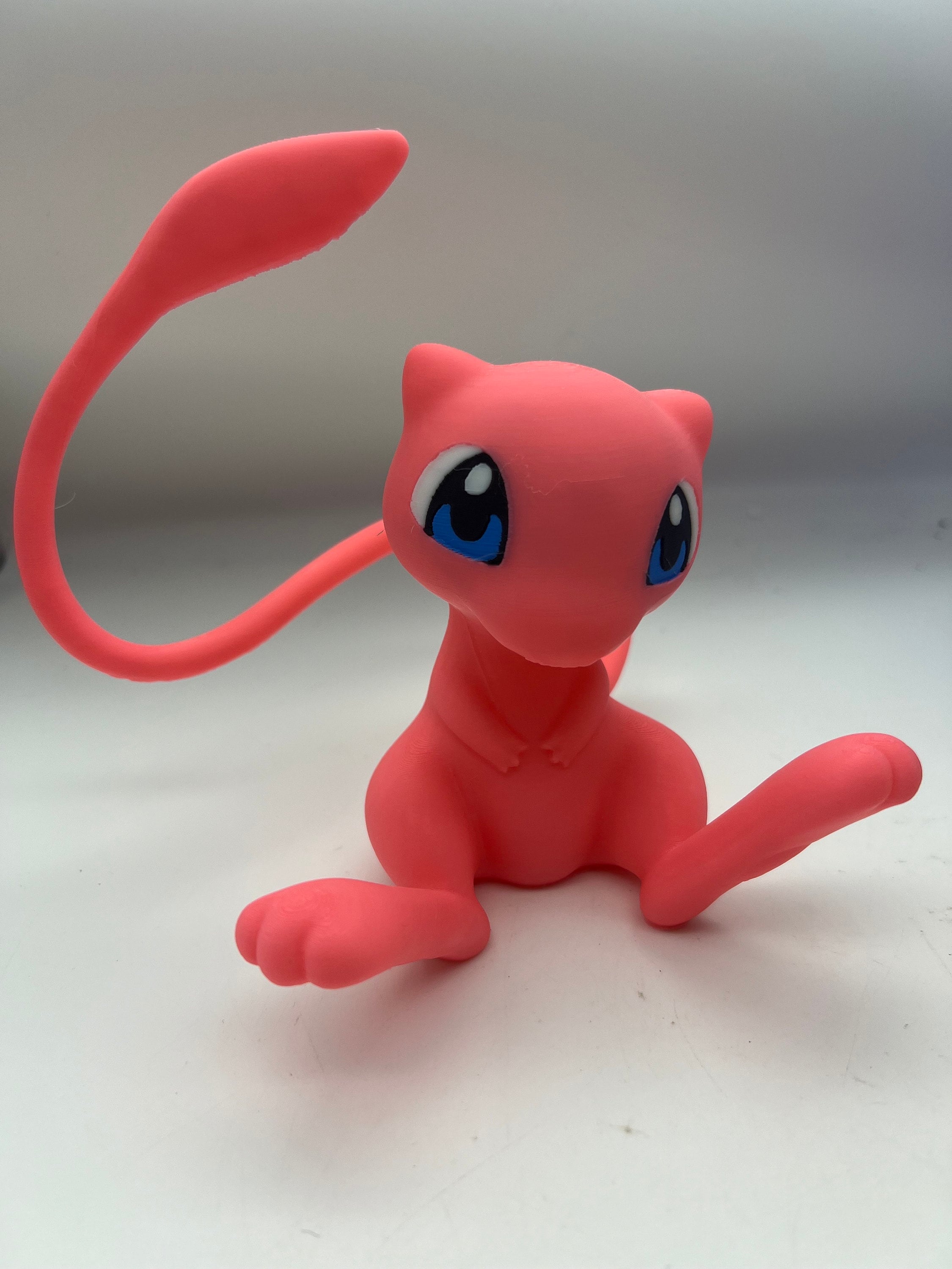 Mew Figure Model 3d Printed Statue - Etsy