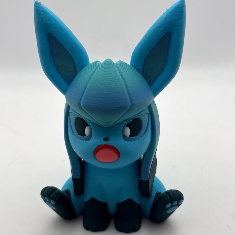 Eeveelutions Figure Model 3d Printed Statue 4 Inch - Etsy