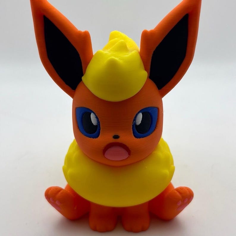 Eeveelutions Figure Model 3d Printed Statue 4 Inch - Etsy