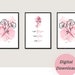 Printable Positive Affirmation Wall Art Set of 3 I Am Blessed I Am ...