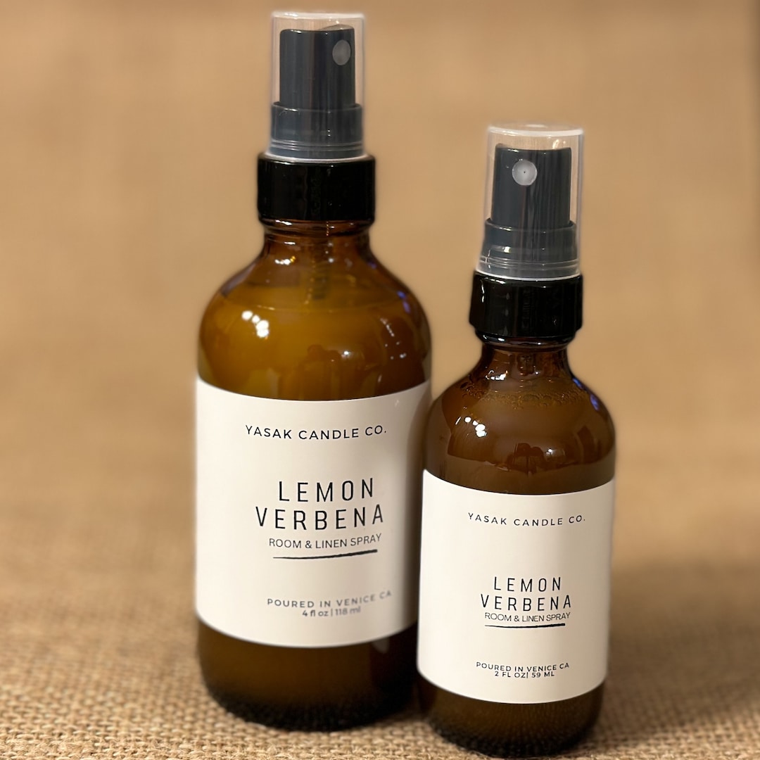 Lemon Verbena Room & Linen Spray | Mist for Refreshing Spaces - Etsy