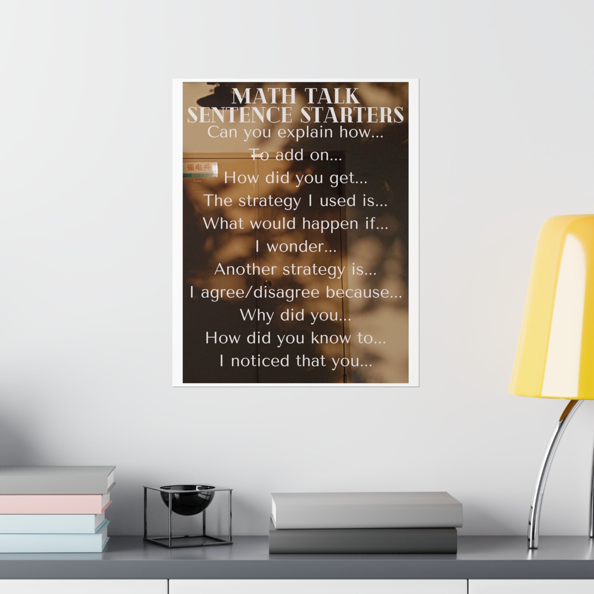 Math Classroom Poster, Art Print, Wall Decor, Classroom Decor, Math ...