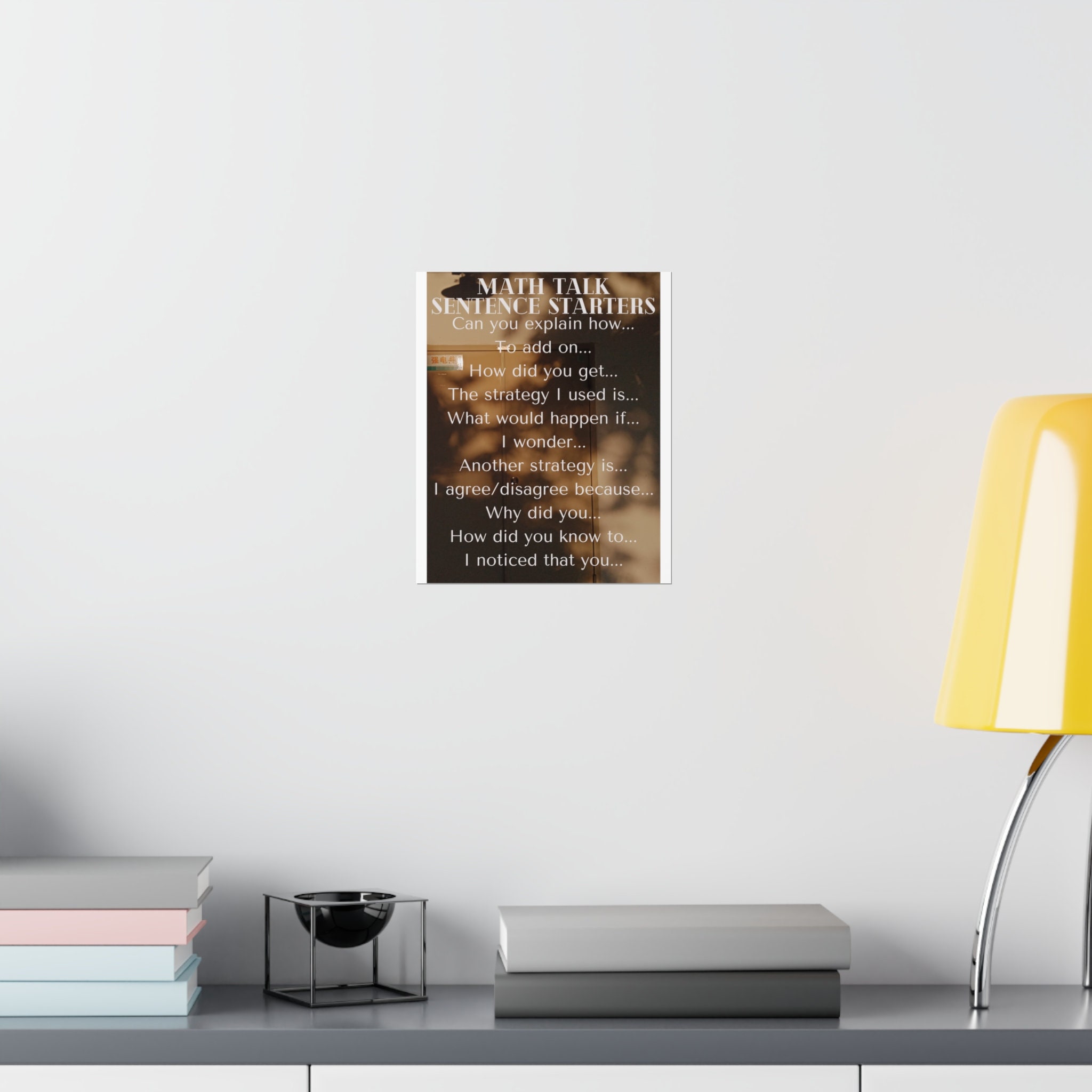 Math Classroom Poster, Art Print, Wall Decor, Classroom Decor, Math ...