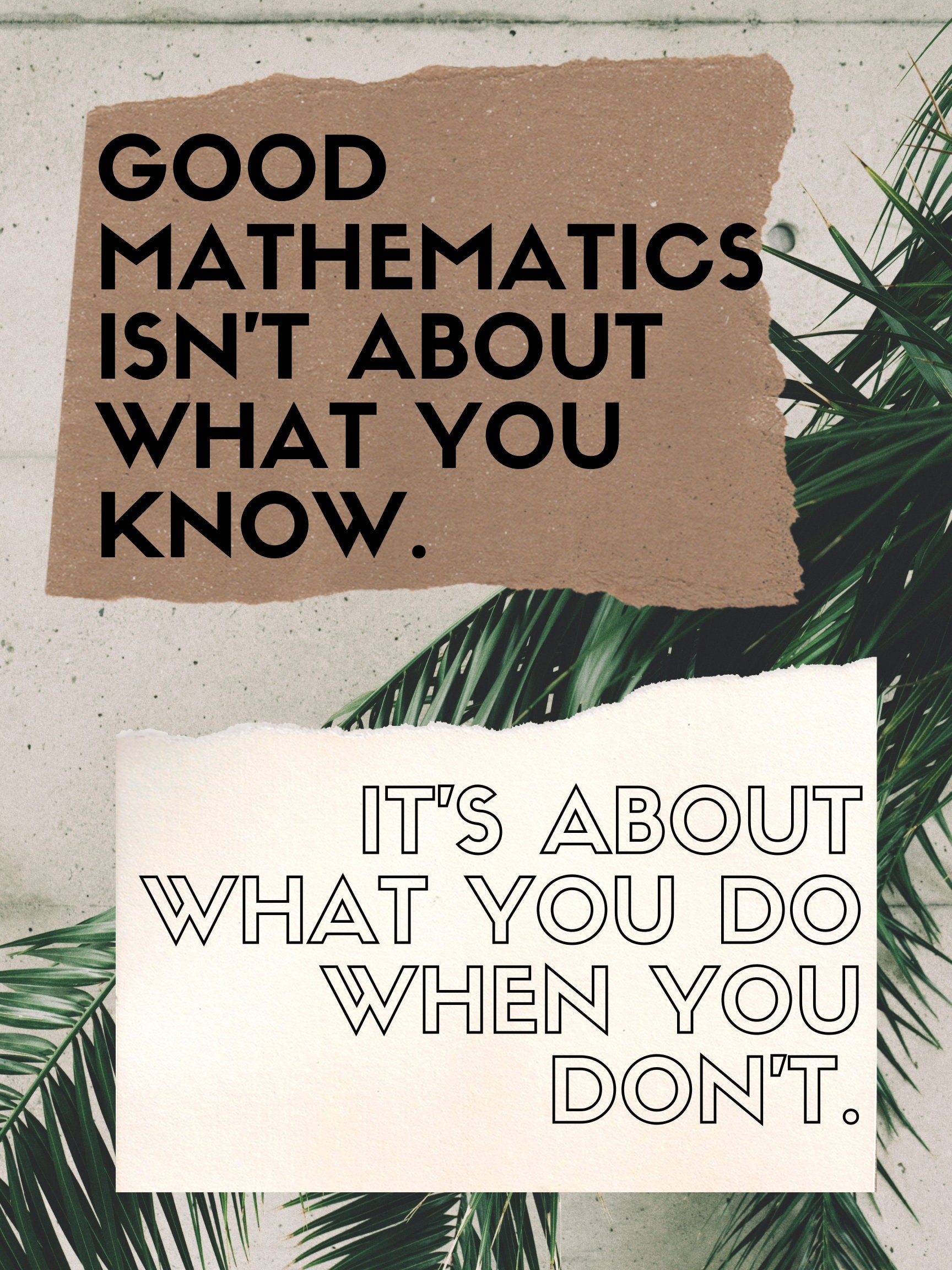 Math Classroom Poster, Printable Digital Download, Classroom Decor ...