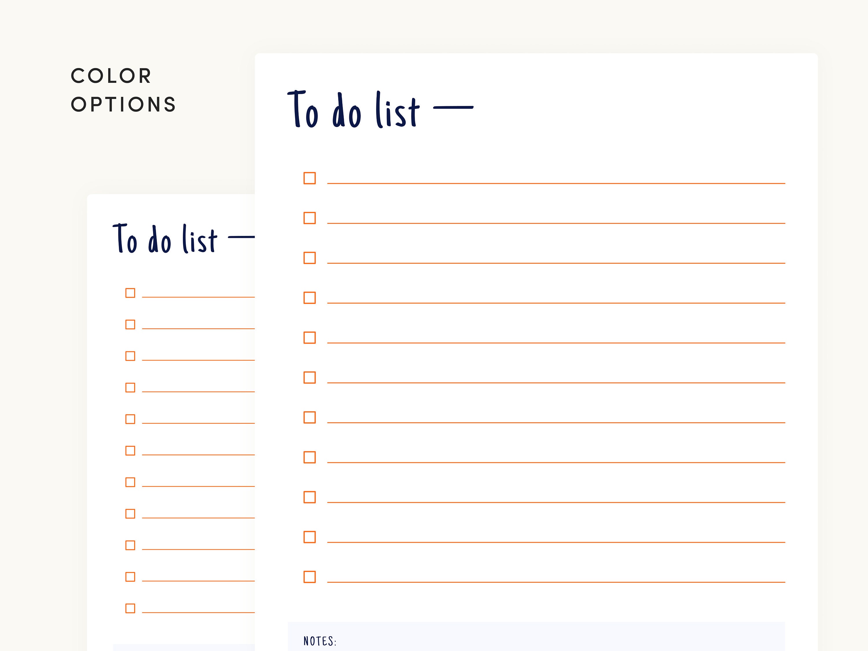 To Do List Printable Template | Productivity + Task Management | Easy ...