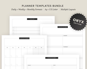 To Do List Printable Template | Productivity + Task Management | Easy ...