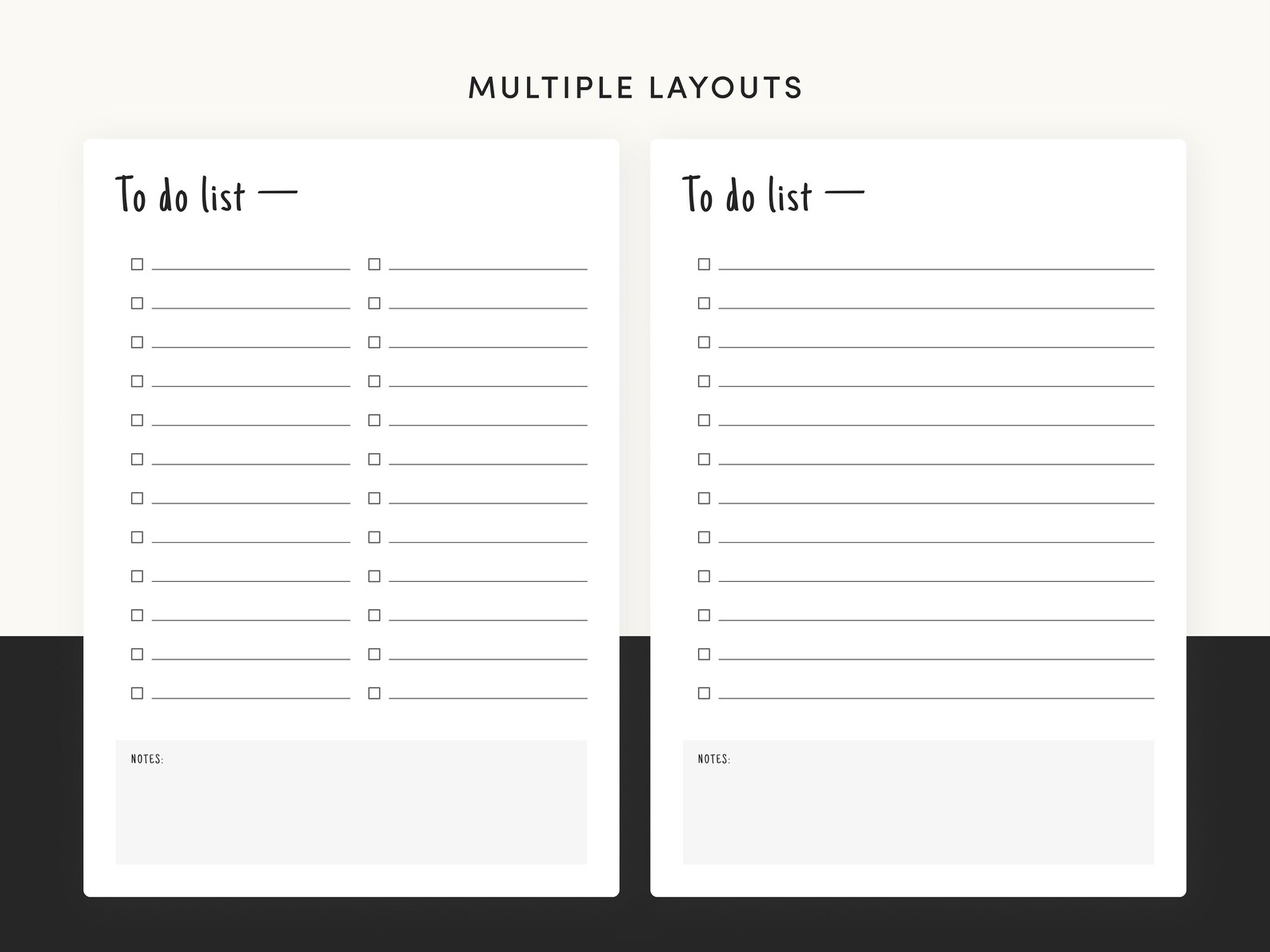 To Do List Printable Template | Productivity + Task Management | Easy ...