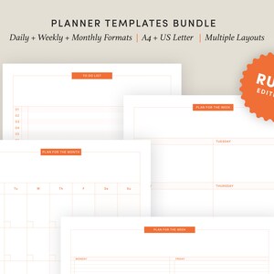 Planner + To-do Printable Template | Productivity + Task Management ...