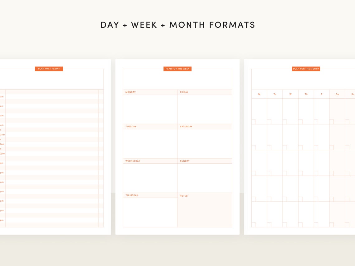 Planner + To-do Printable Template | Productivity + Task Management ...