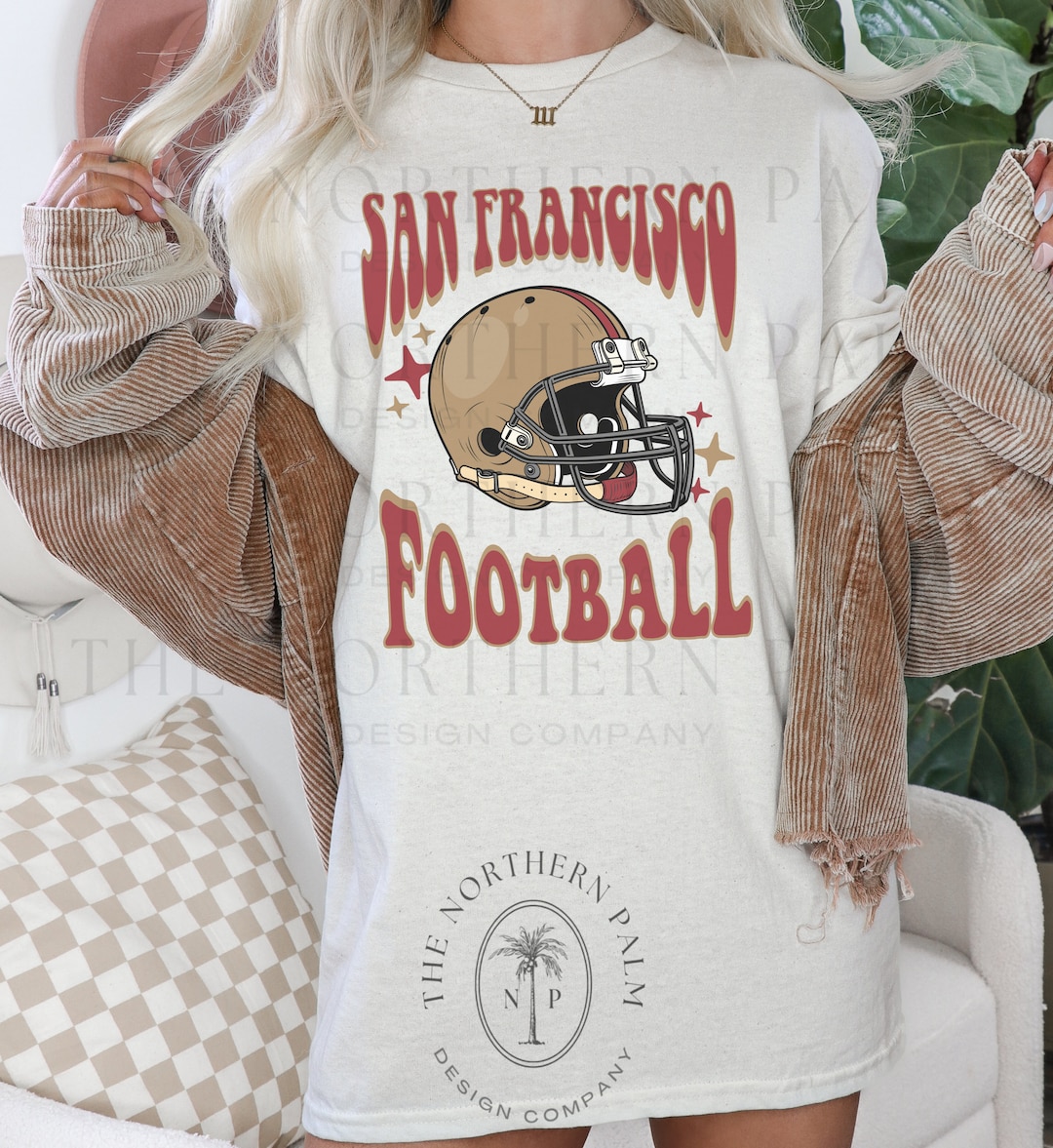 San Francisco Football Shirt, Football Shirt for Her, Game Day Shirt ...