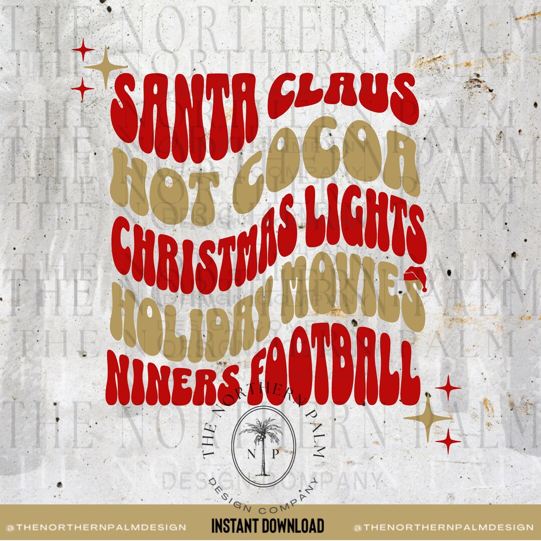 49ers Christmas Brock Purdy Christian Mccaffrey 49ers Svg, San ...