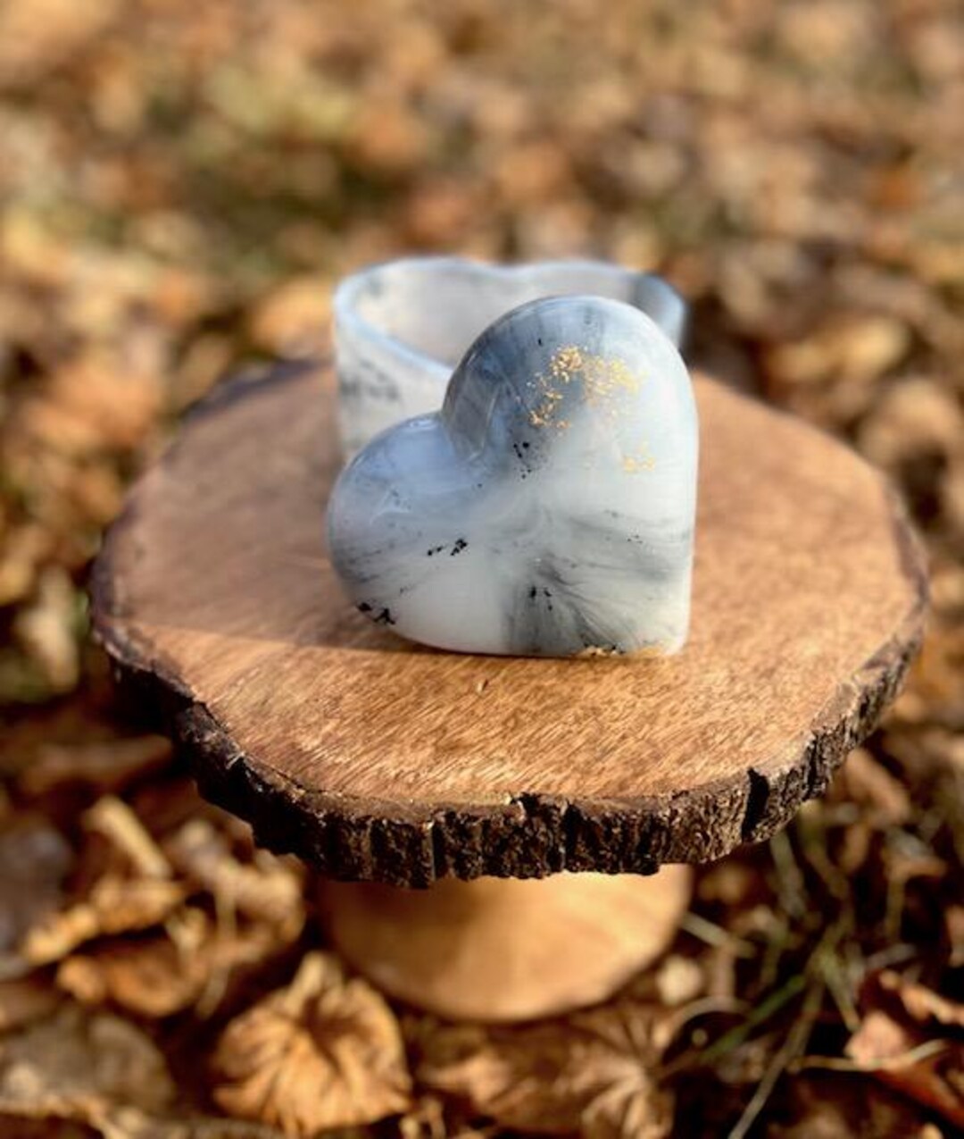 Marbled Heart Jar - Etsy