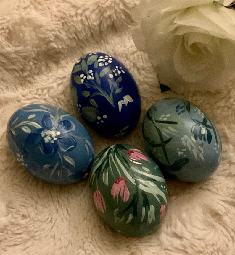 HAND PAINTED Easter Eggs - Etsy