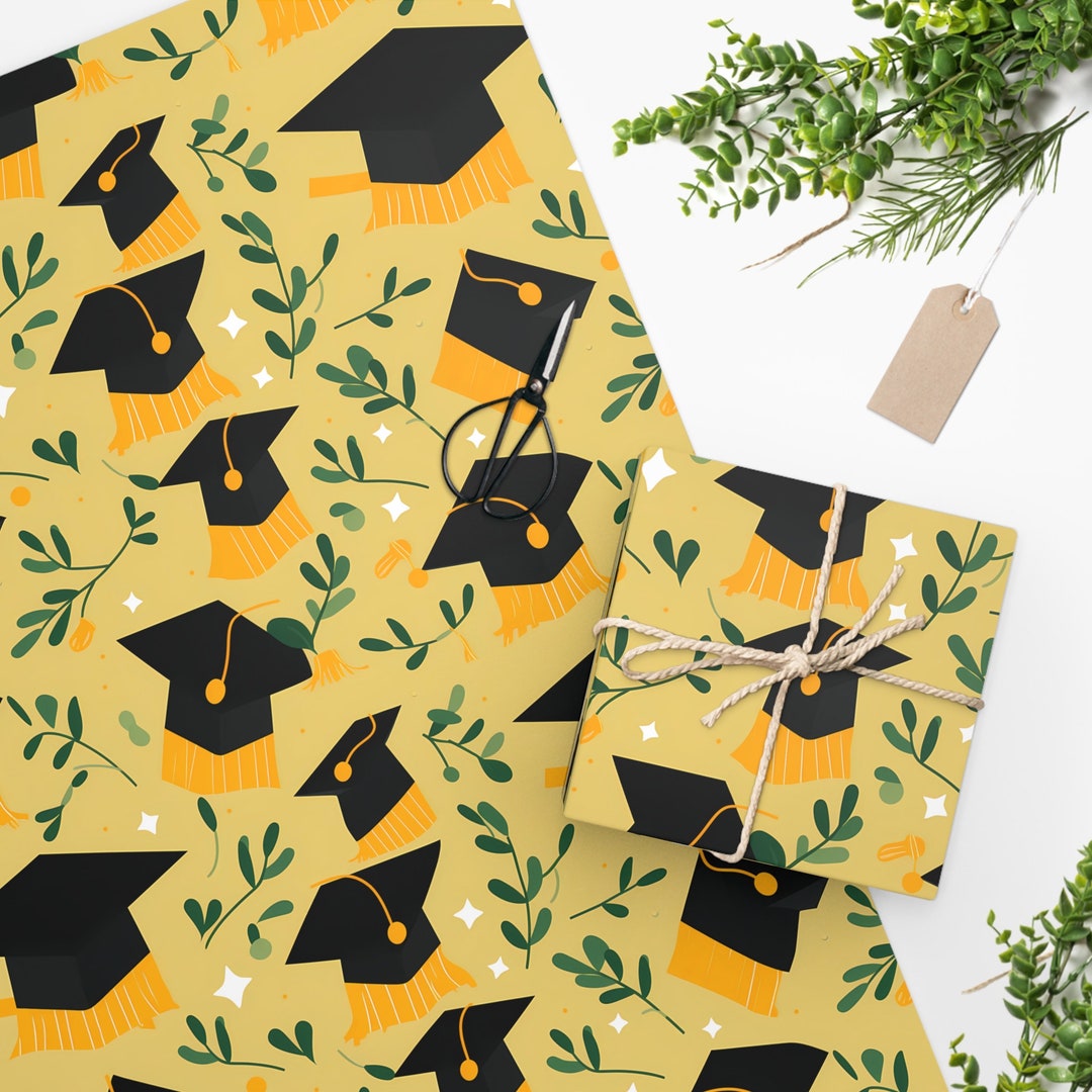 Graduation Wrapping Highschool College Wrap Wrapping Paper - Etsy