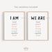 Affirmations for Kids Poster Set of 3, Daily Affirmations Wall Art ...