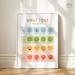 Calming Poster Set of 6, School Counselor Therapy Office Decor ...