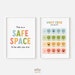 Safe Space Zone Regulation Poster Bundle, Emotions Feelings Chart ...