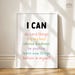 Kids Affirmation Poster Set of 3, Positive Affirmations Wall Art Bundle ...
