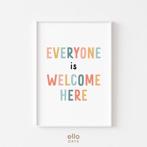 Positive Classroom Poster Set of 3, Class Family Motivational Quote ...