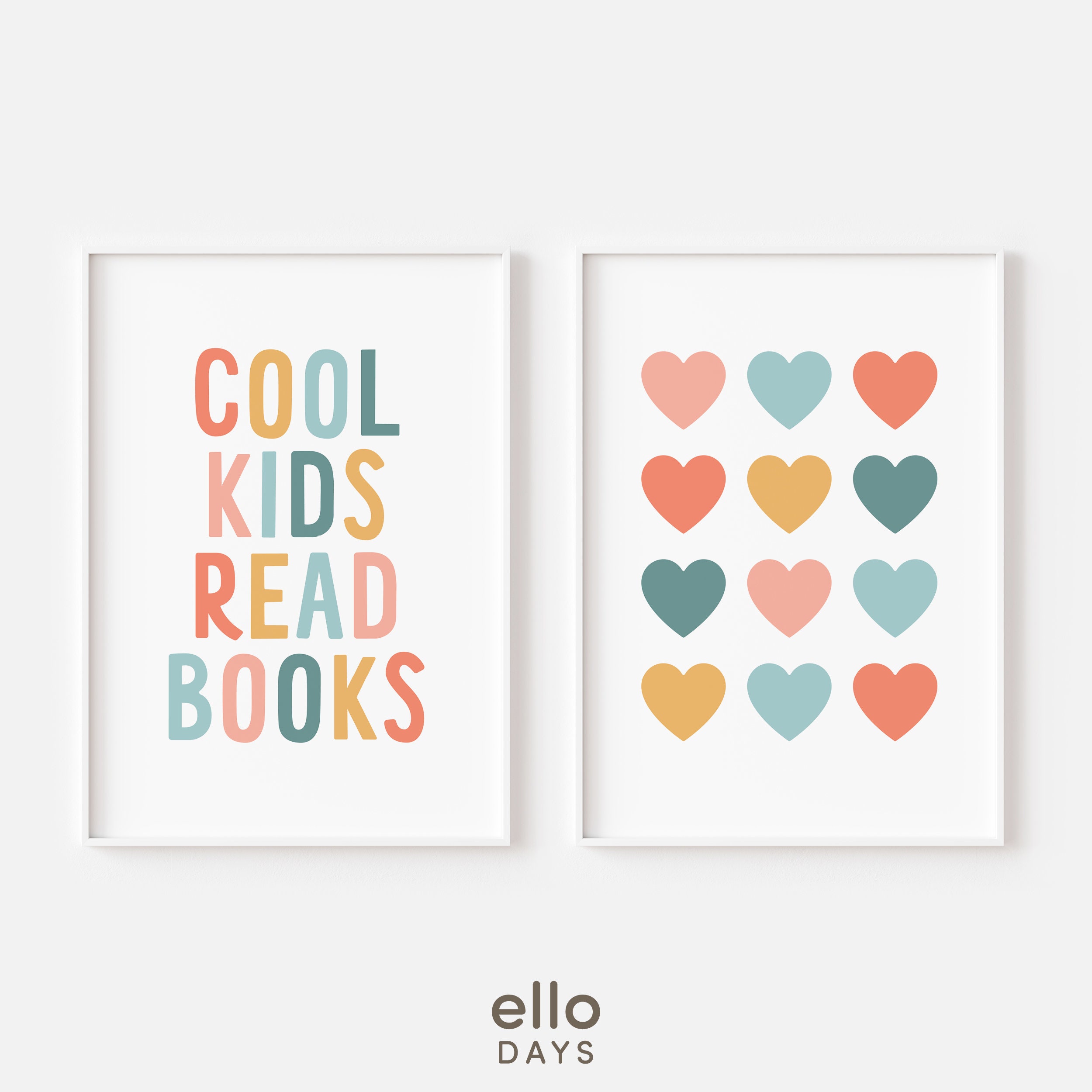 Reading Posters Set of 6 Bundle, Classroom Reading Corner Decoration ...