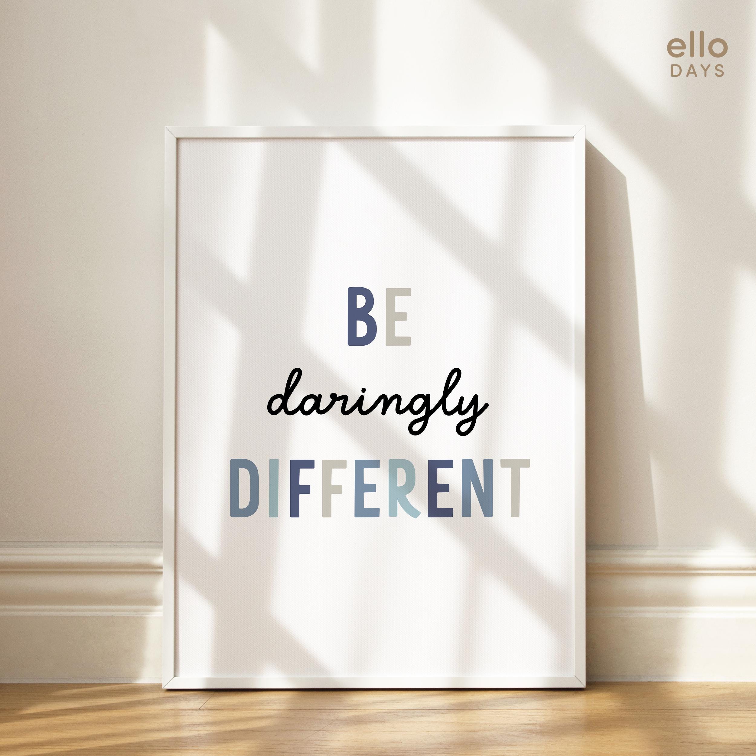 Motivational Poster for Kids, Positive Affirmations Prints Set of 3 ...