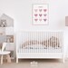 Love is Printable Wall Poster | Heart Watercolor Baby Nursery Decor ...
