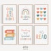 Neutral Alphabet Shapes Numbers 1-10 Printable Wall Art Bundle ...