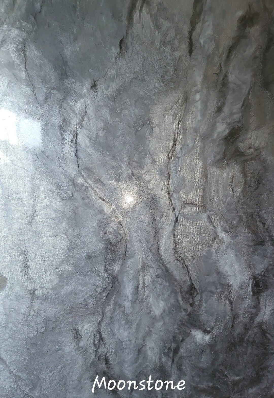 Moonstone • Resin Canvas Art - Etsy