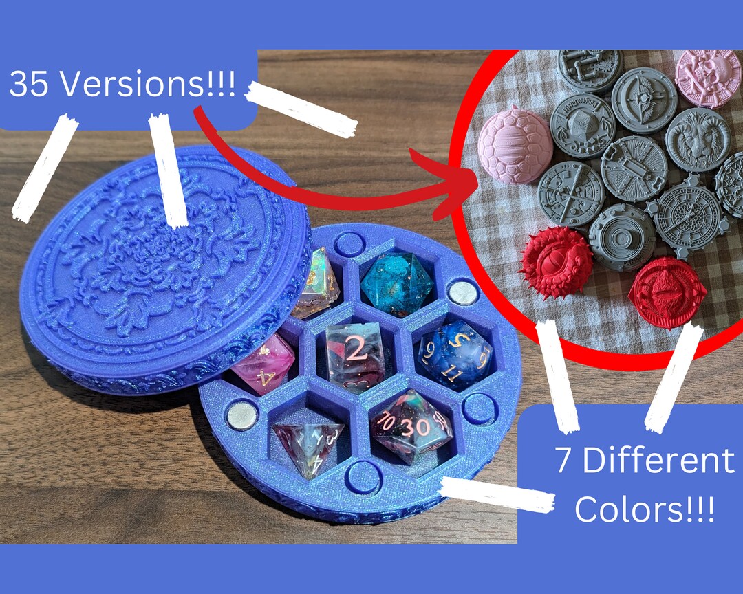 Magnetic Dice Holders for Dnd RPG Wargaming - Etsy