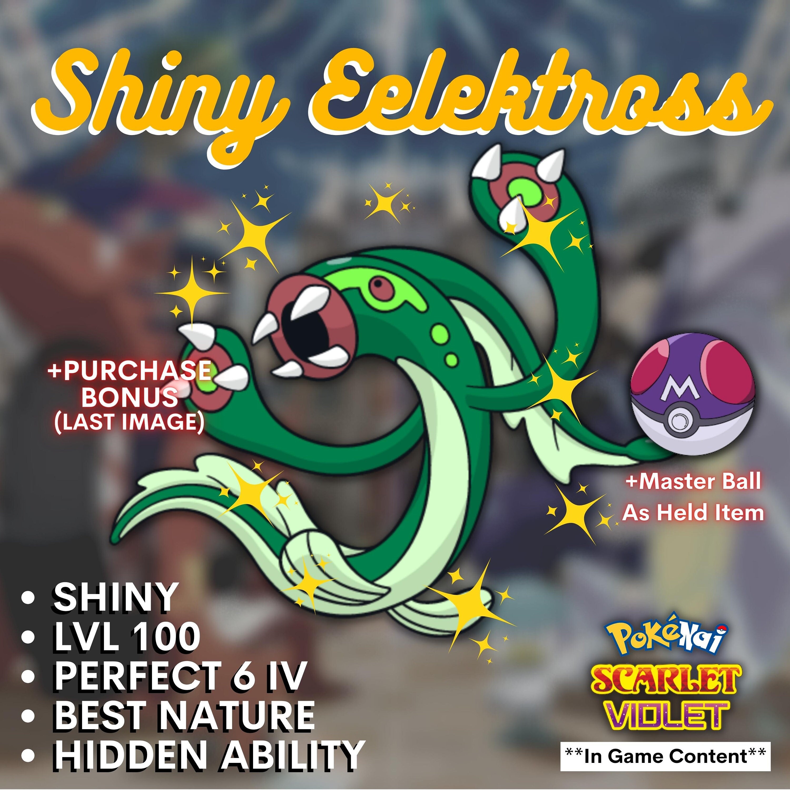 Pokemon Eelektross Card