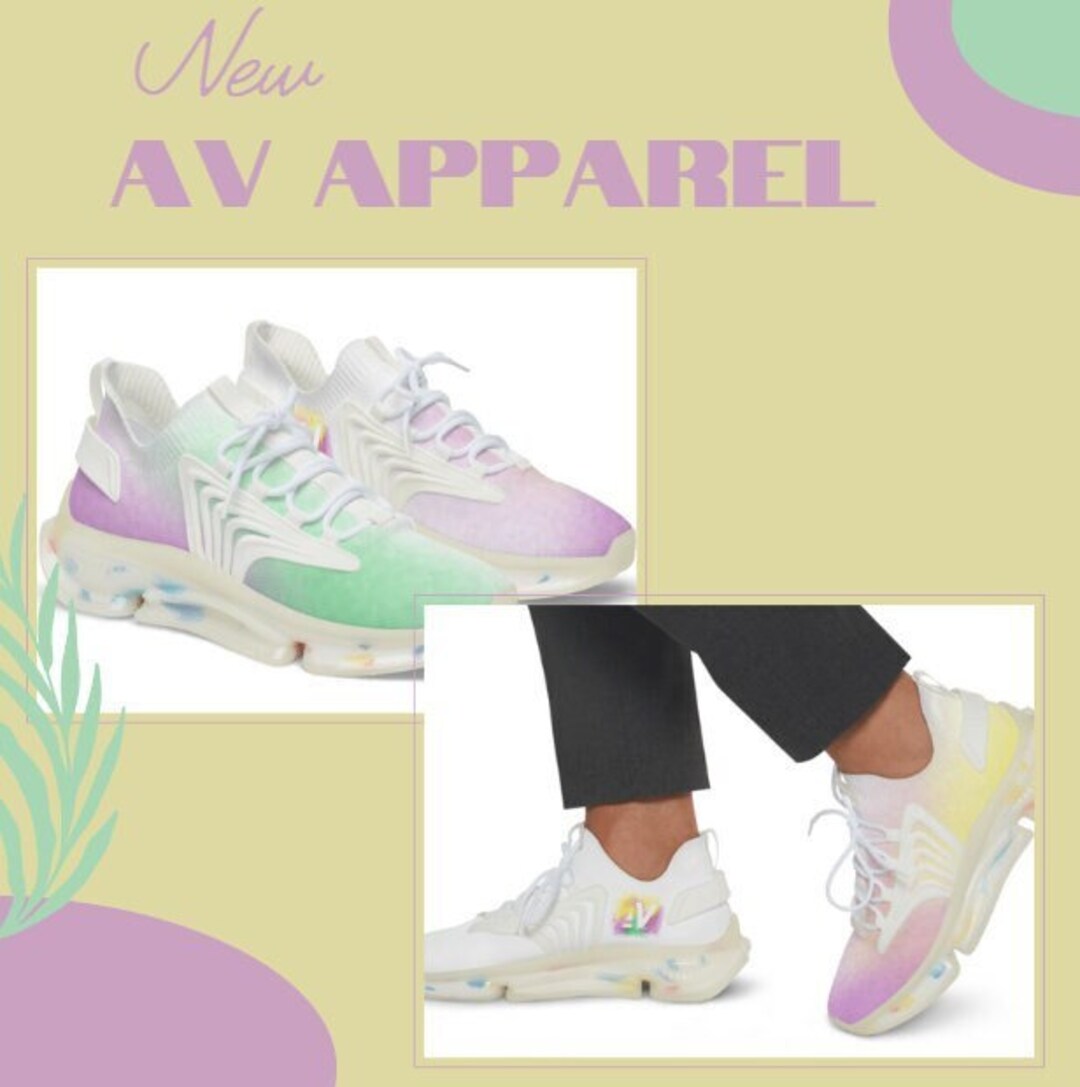 AV Splash Art Sneakers - Etsy