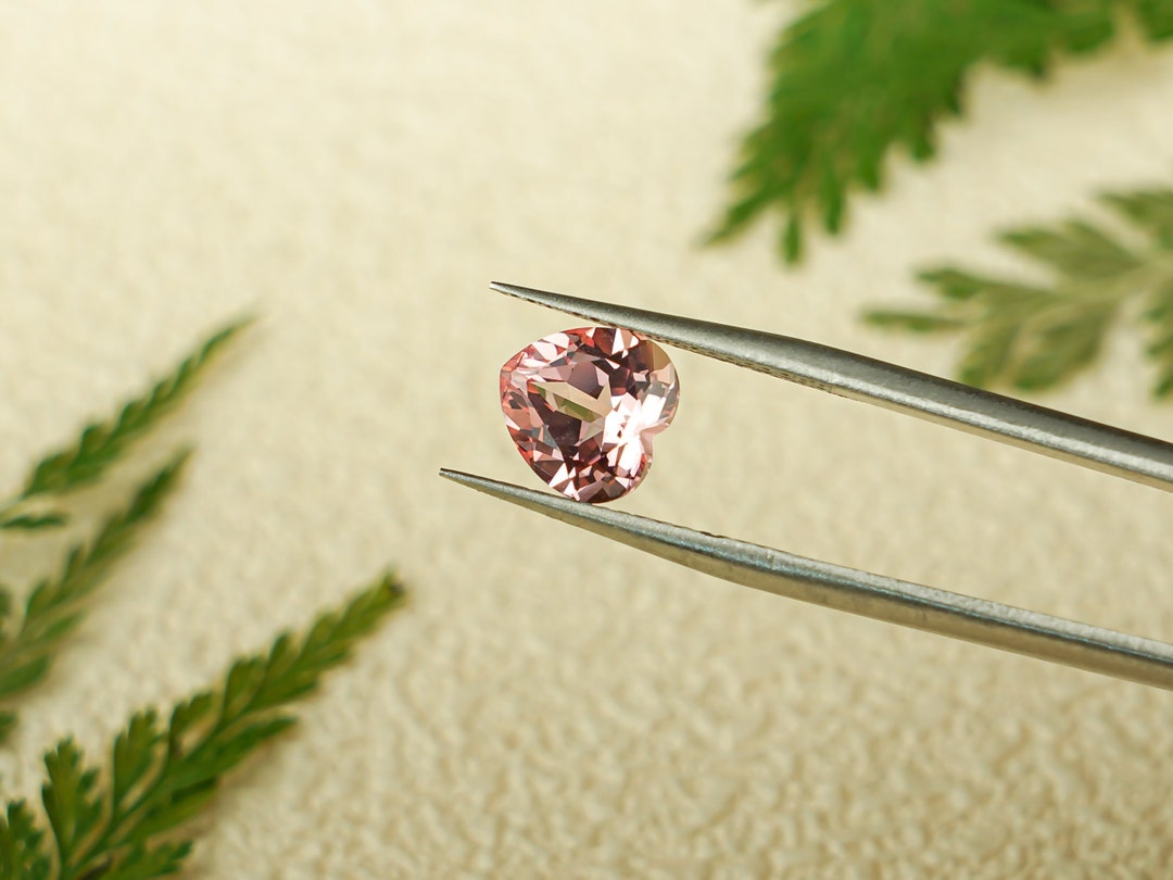 Lab Grown Heart Cut AAA Flawless Pink Sapphire Loose Stone for Jewelry ...