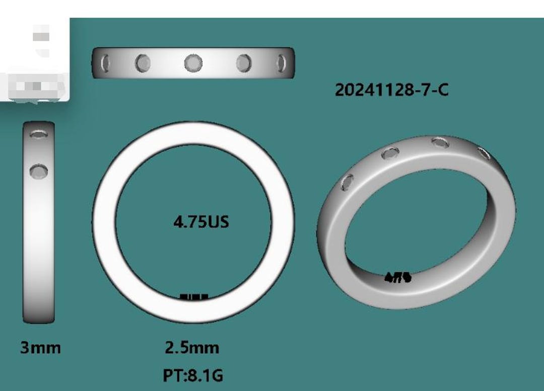 The Difference Between 2.5mm and 3mm - Etsy