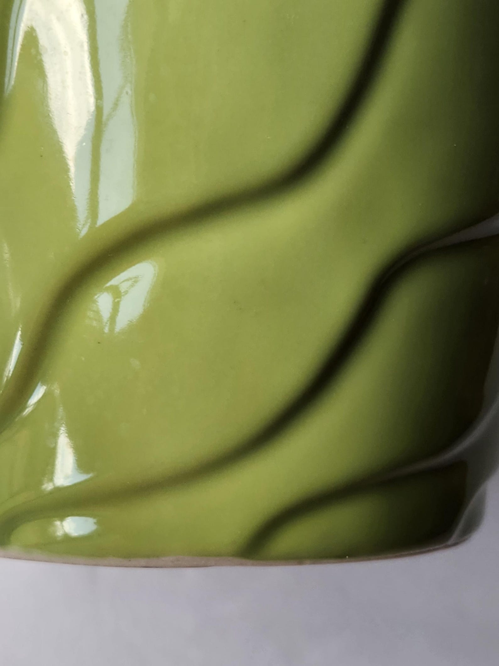 Vintage Ceramic Planter Wavy Design Art Pottery MCM Design - Etsy
