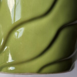 Vintage Ceramic Planter Wavy Design Art Pottery MCM Design - Etsy