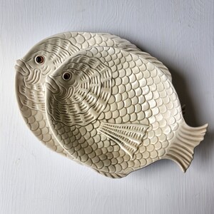 Fitz and Floyd Fish-shaped Plate and Bowl Set Vintage 70s Ceramic Dishes - Etsy